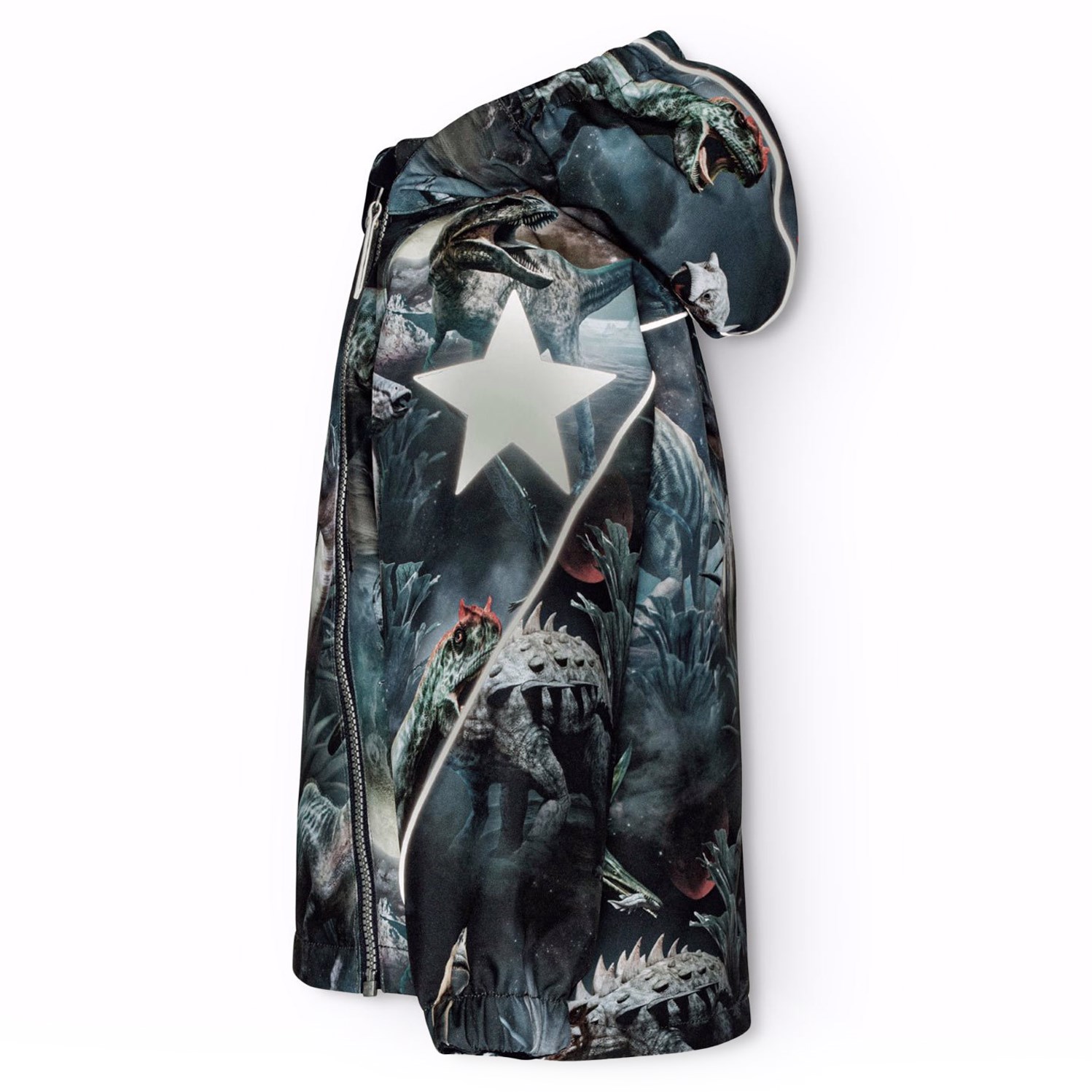 Hopla - Dino In Space - Wind- and waterproof winter jacket for children ...