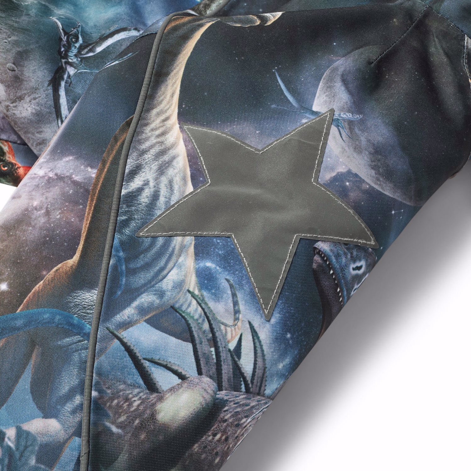 Hopla - Dino In Space - Wind- and waterproof winter jacket for children ...