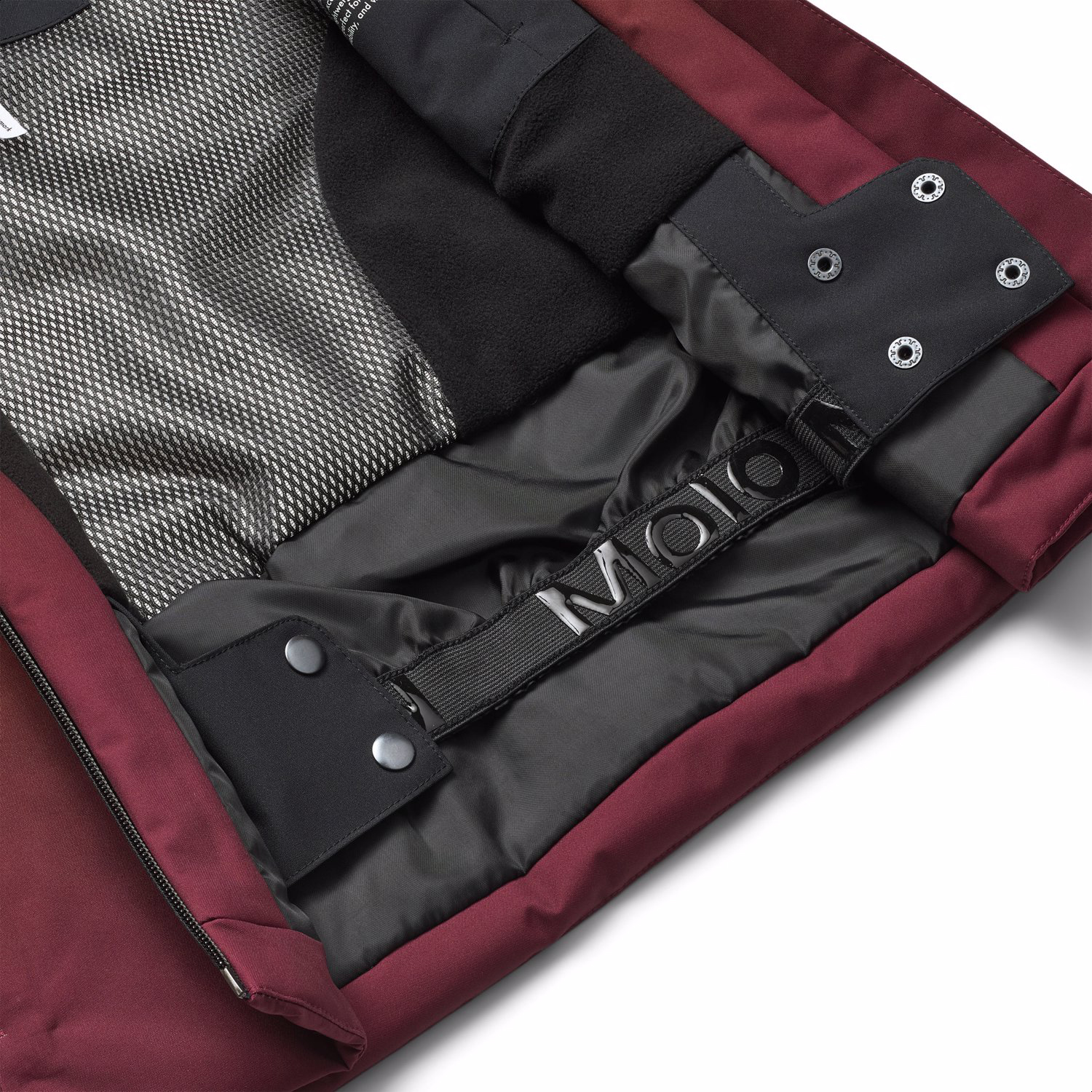 Pearson - Fiery Red - Wind and waterproof pink and red winter jacket ...