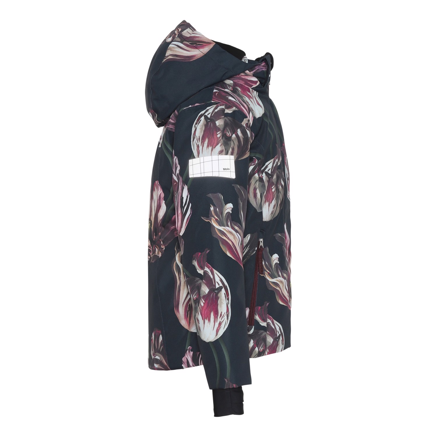 Pearson - Tulips - Waterproof and recycled ski jacket with tulips - Molo