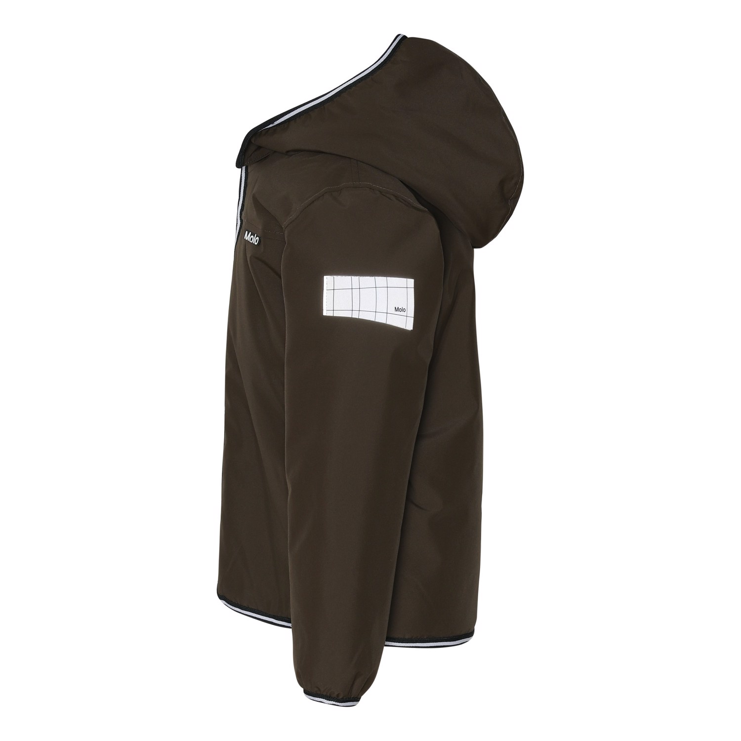 Winner - Deep Oak - Recycled brown lined waterproof jacket - Molo