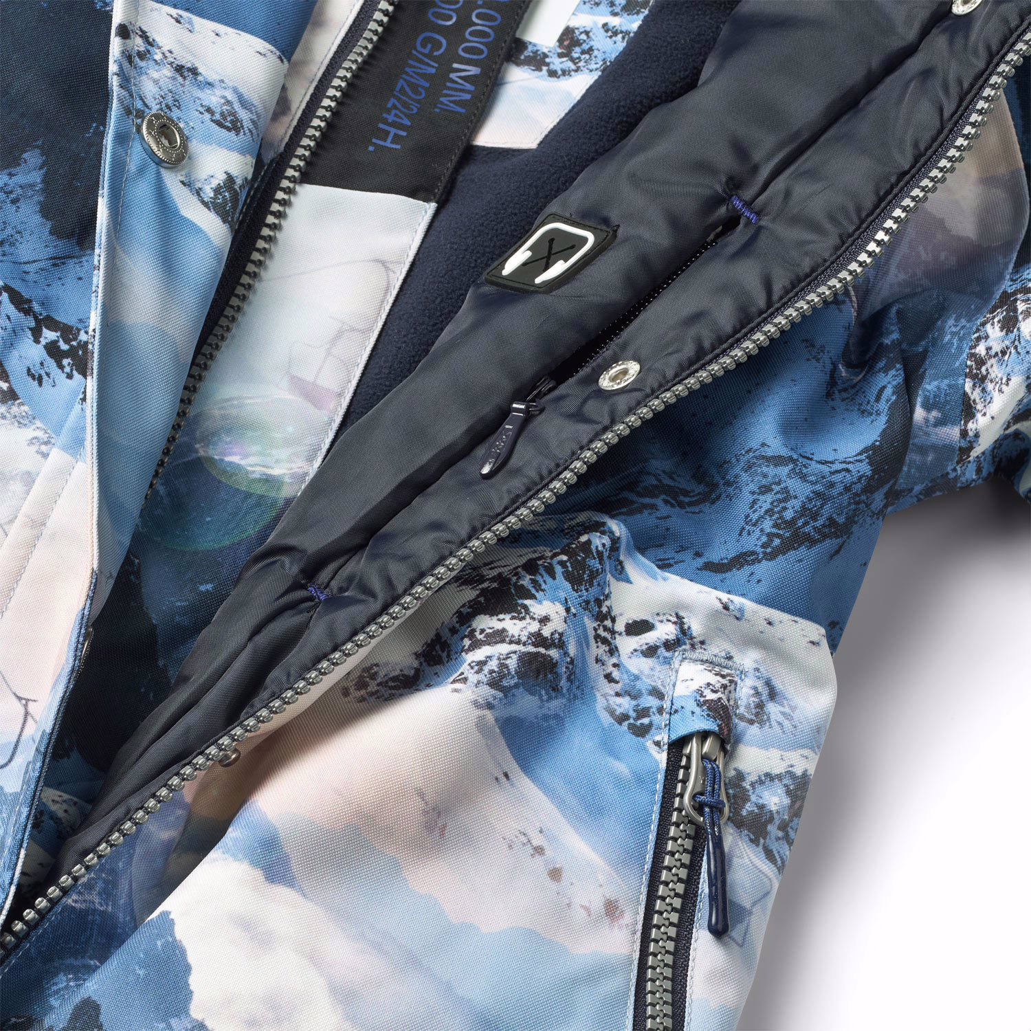 Hux - Mountain High - Children's snowsuit in recycled polyester with a ...