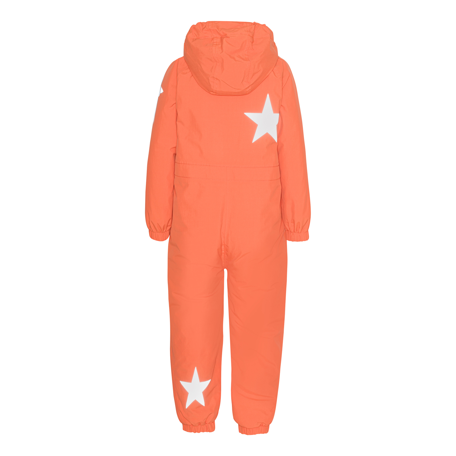Pingo - Poppy - Recycled orange snowsuit with reflectors - Molo