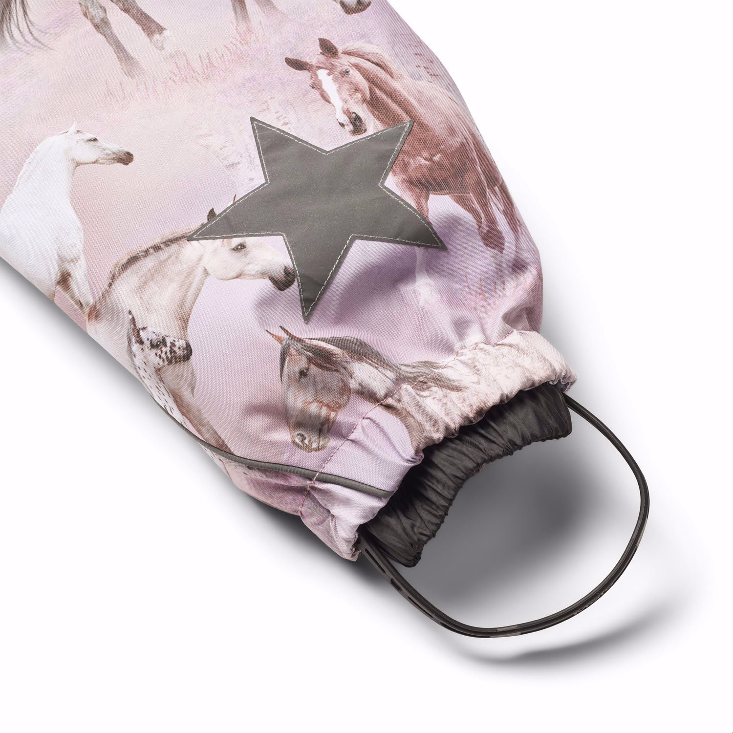 Polaris Fur - Dreamy Horses - Children's snowsuit in recycled polyester ...