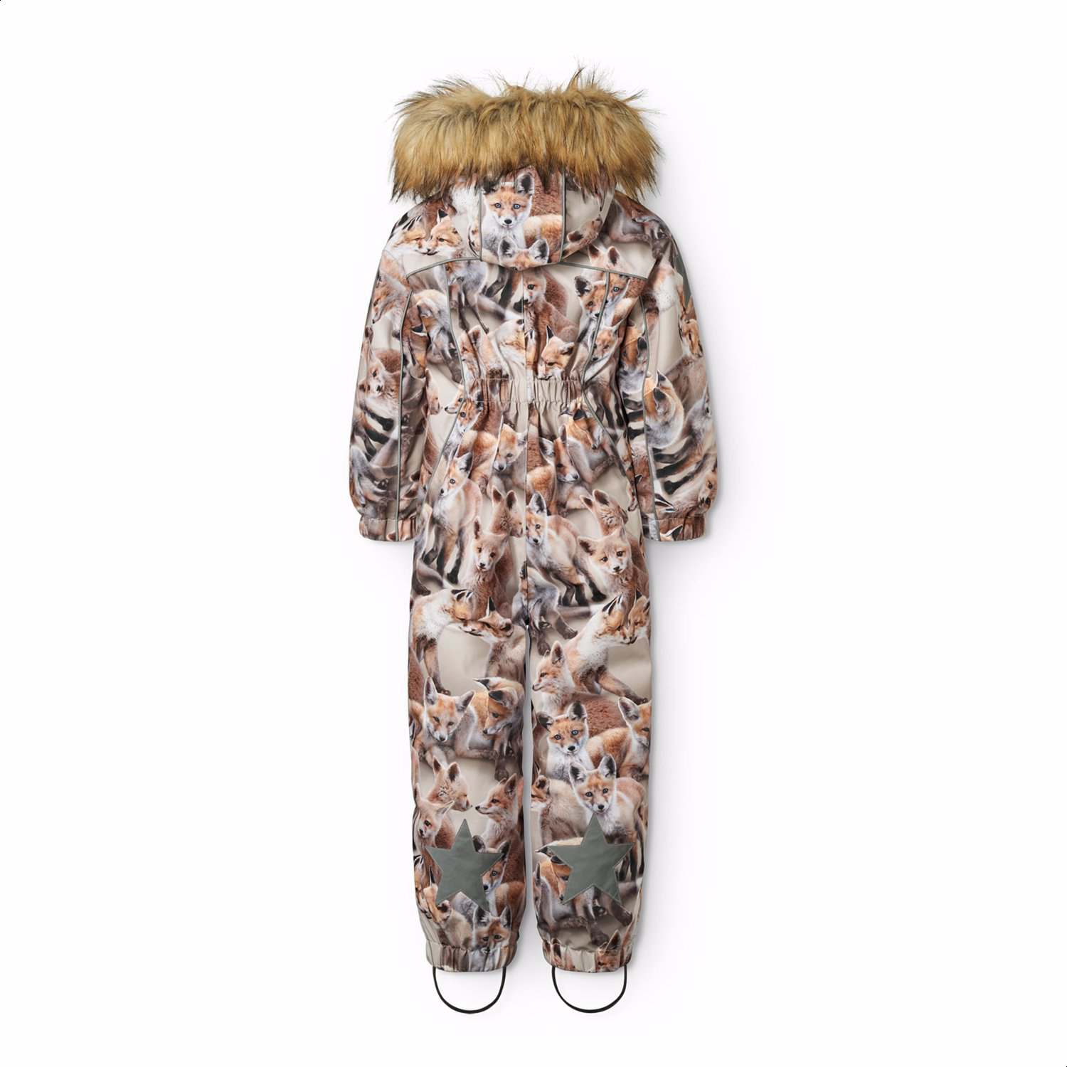 Polaris Fur - Playing Foxes - Wind and waterproof snowsuit with a print ...