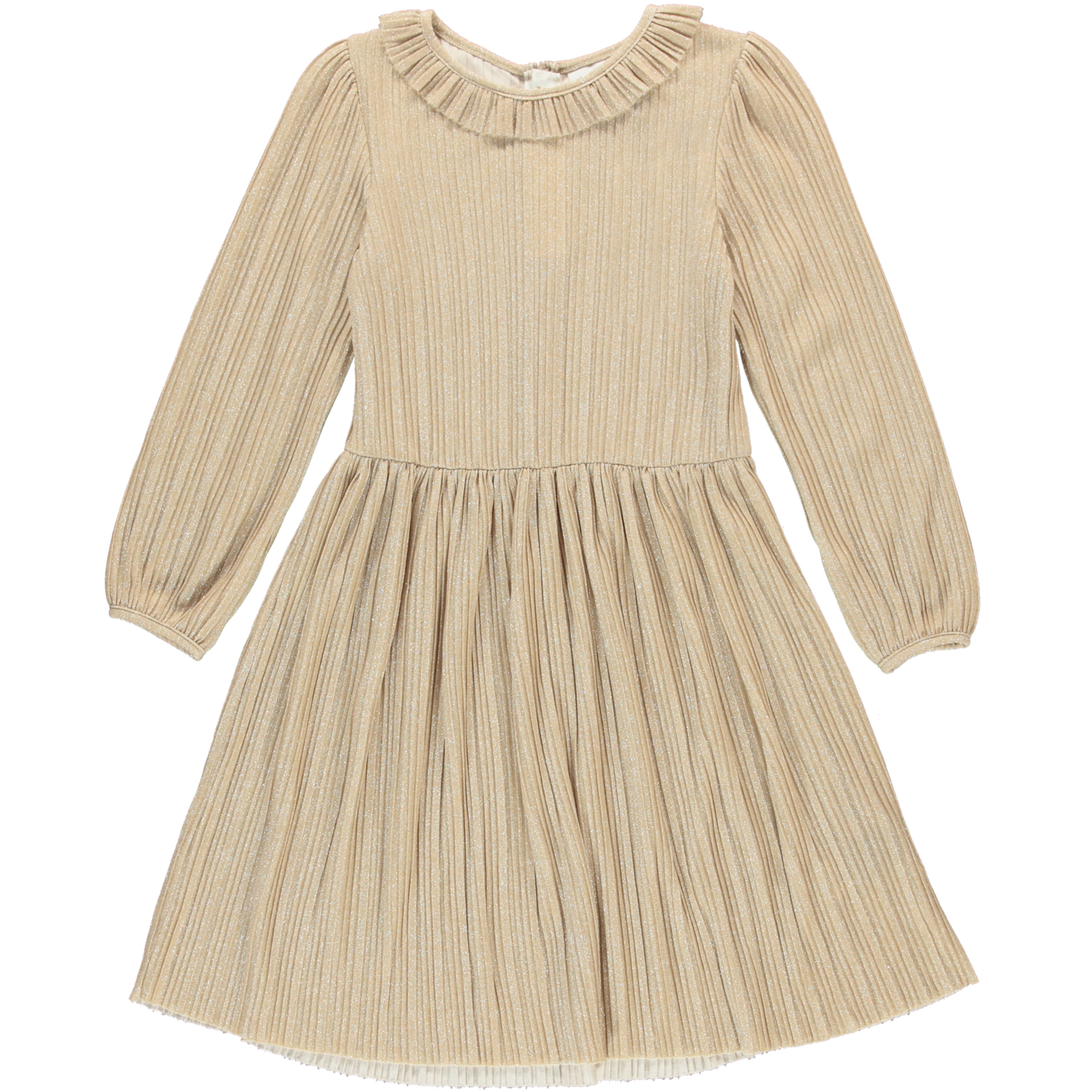 Coralia - Star Shine - Gylden kjole med glimmer - Molo