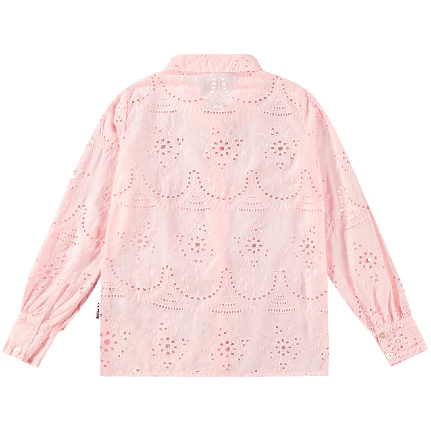 Runa - Candy Floss - Støvet lyserød skjorte i økologisk bomuld med ...