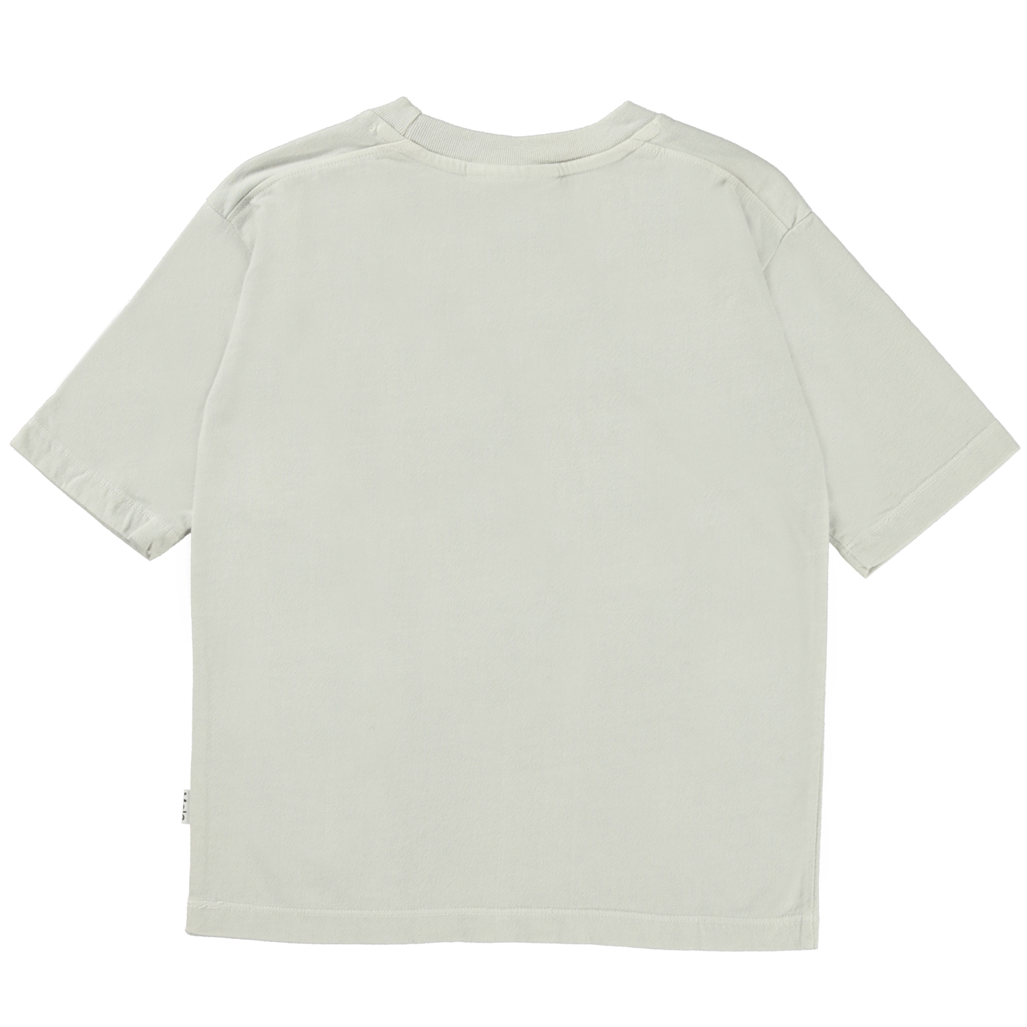 Reen - Soft Sand - Kitfarvet økologisk t-shirt med håndtegnede dyre ...