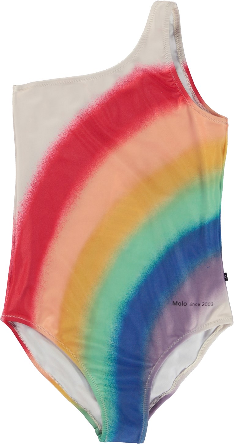 Nai - Rainbow - Jubilee recycled rainbow swimsuit - Molo
