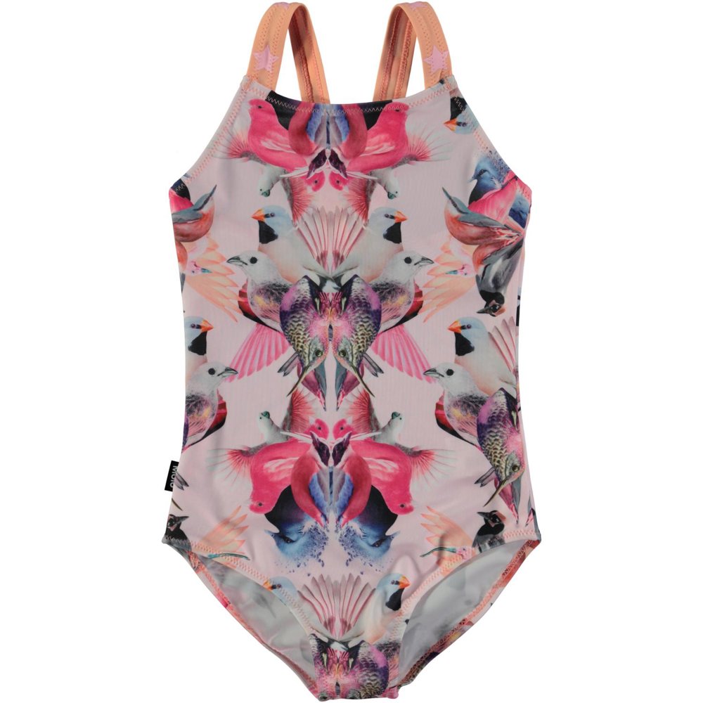 Nakia - Mirror Birds - Swimsuit with digital bird print - Molo