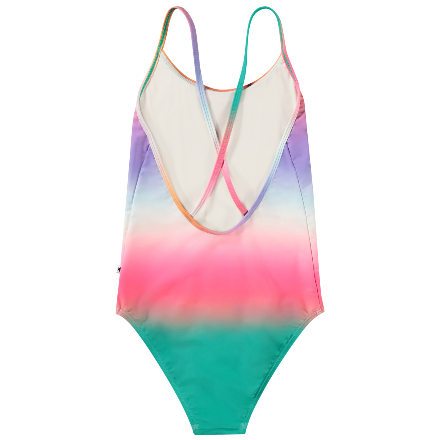 Nanna - Magic Fade - Rainbow-coloured swimsuit for active children in ...