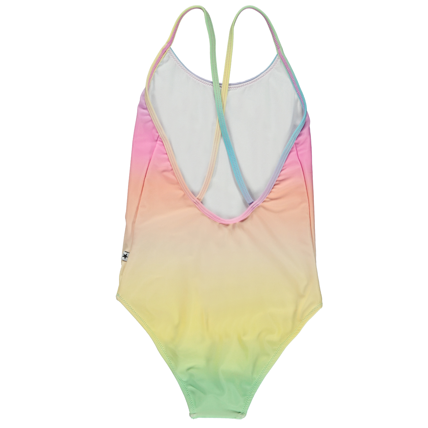 Nanna - Sorbet Rainbow - Multi-coloured, sporty swimsuit with a ...