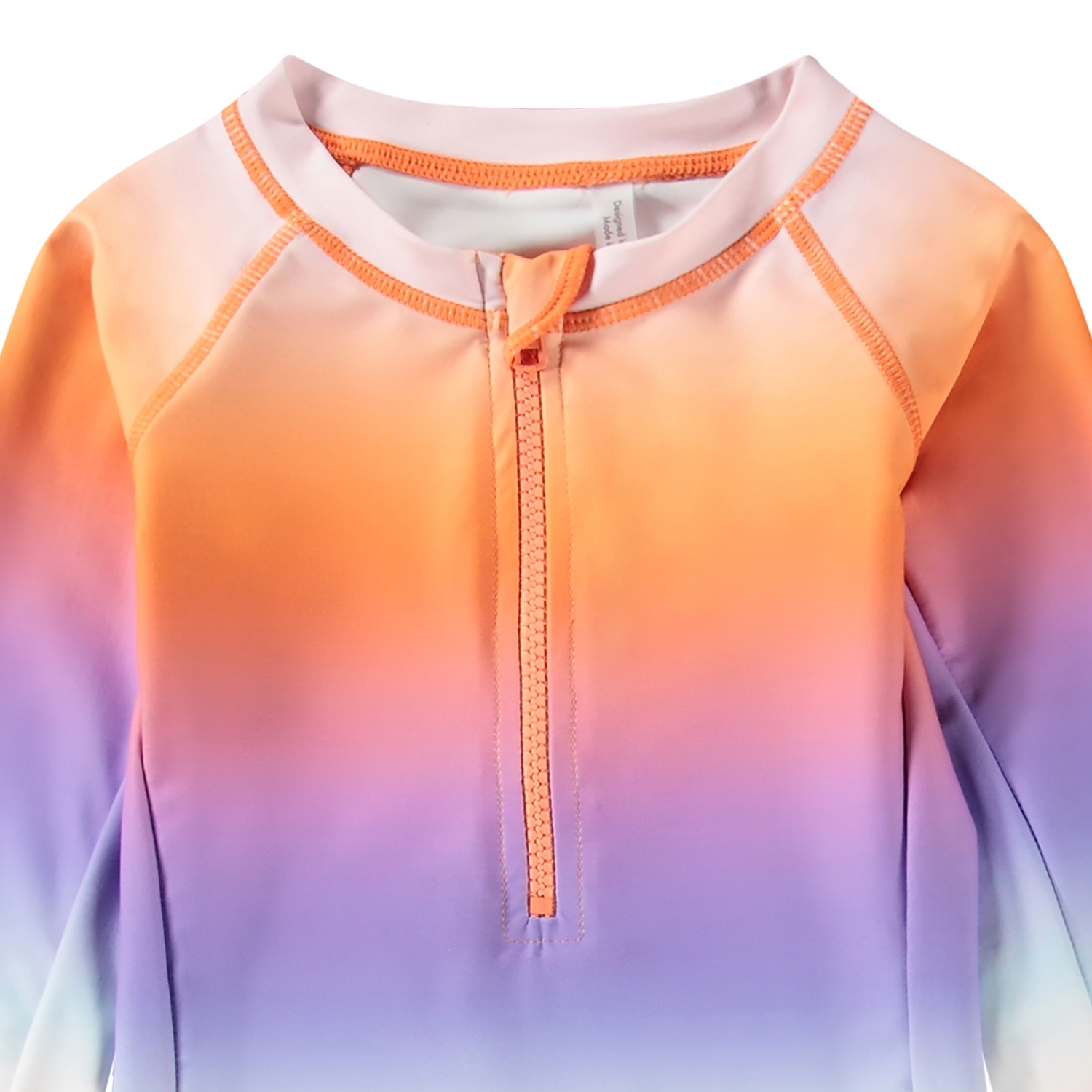 Necky - Magic Fade - Long-sleeved rainbow-coloured swimsuit for active ...