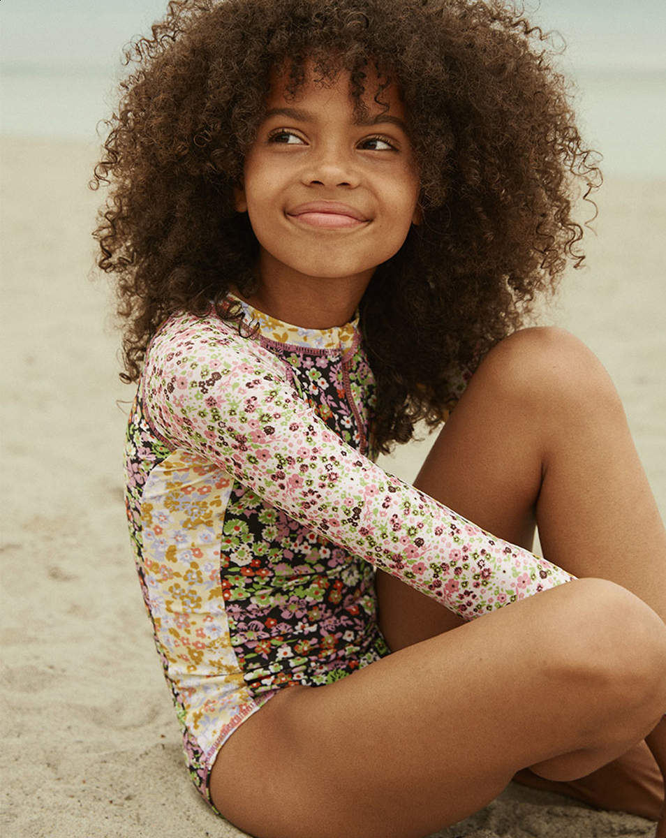 Necky - Meadow Night - UV swimsuit floral print - Molo