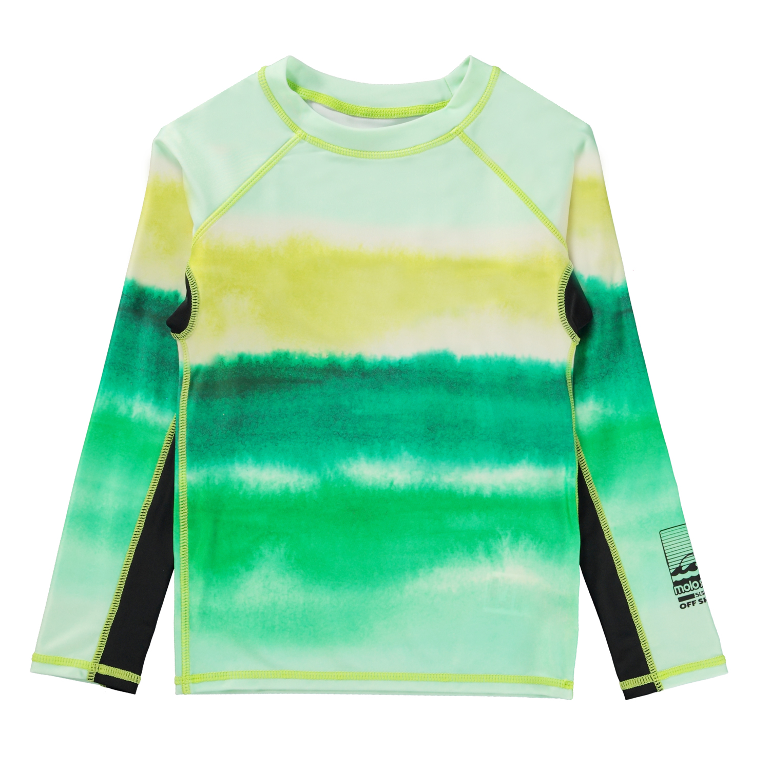 Neptune LS - Aqua Green - Classic, long sleeve rash guard in shades of ...